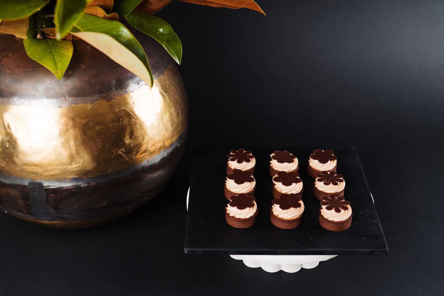 Mini Chocolate Tarts - Hyatt Pantry Restaurant - Wynyard Quarter ...