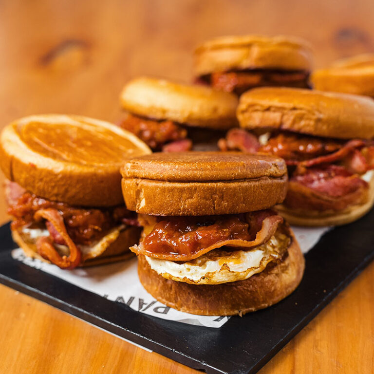 Bacon & Egg Muffin Sandwich - Hyatt Pantry Restaurant - Wynyard Quarter ...