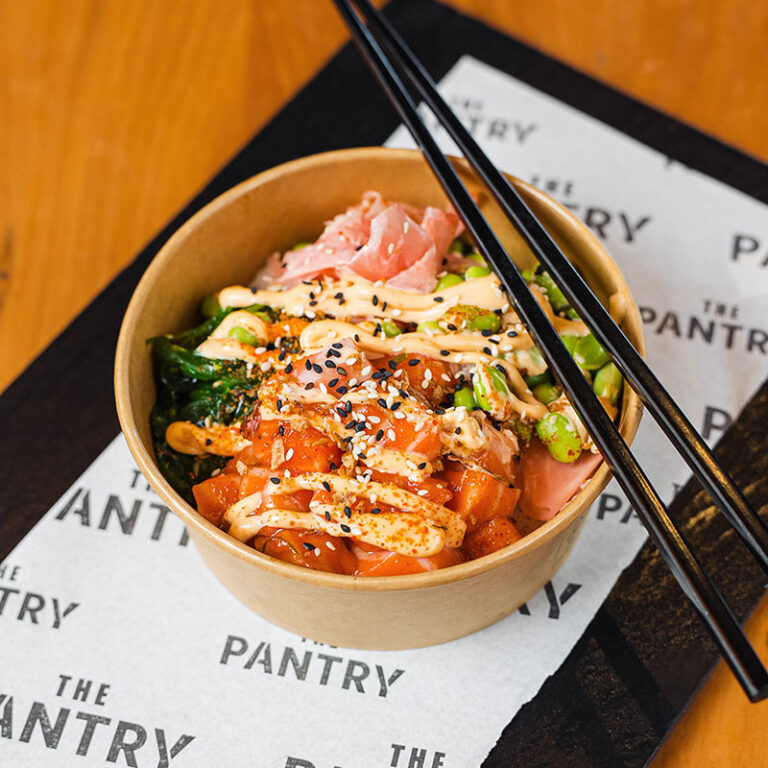 Salmon POKE BOWL - Hyatt Pantry Restaurant - Wynyard Quarter, Auckland ...
